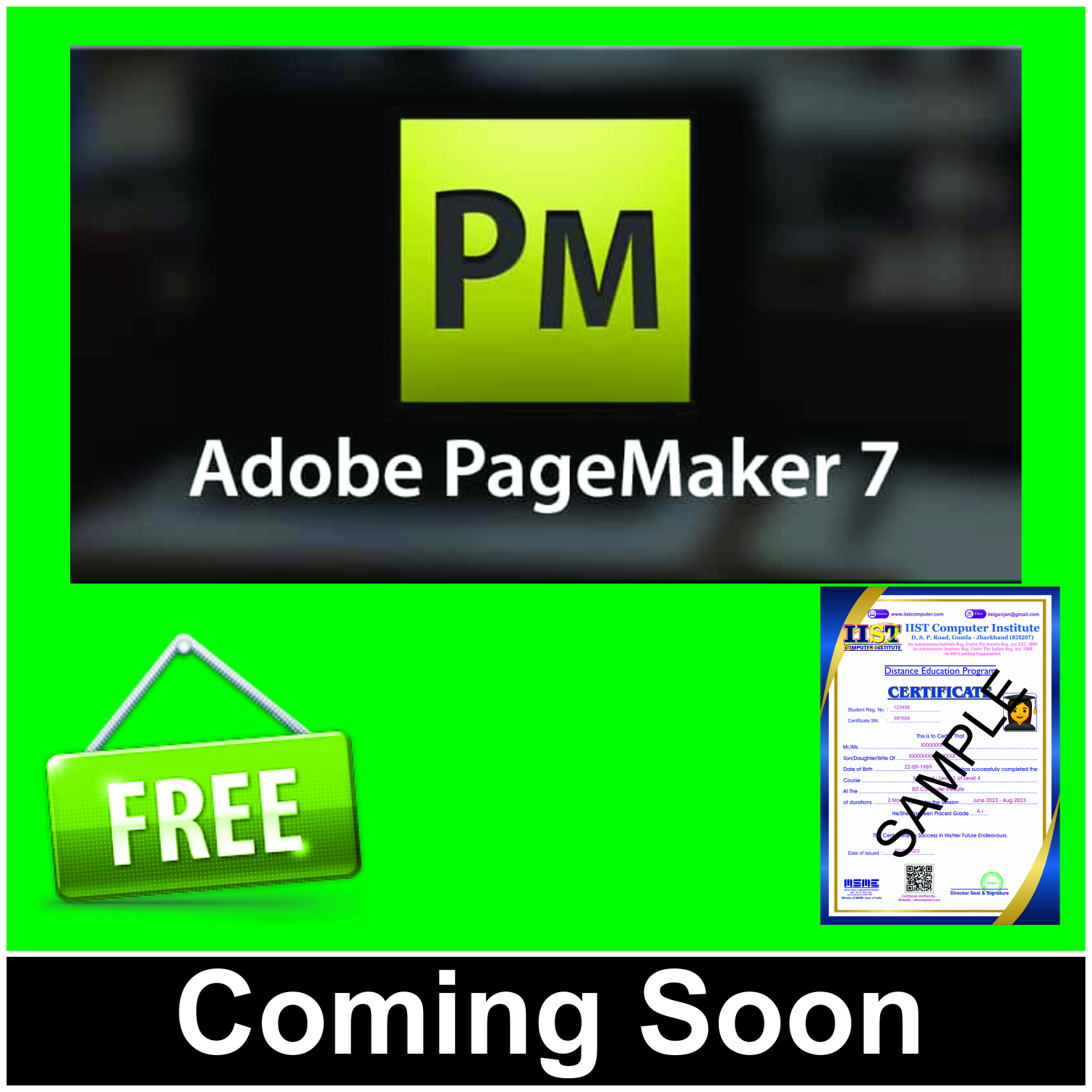 Welcome to IIST Computer Institute.