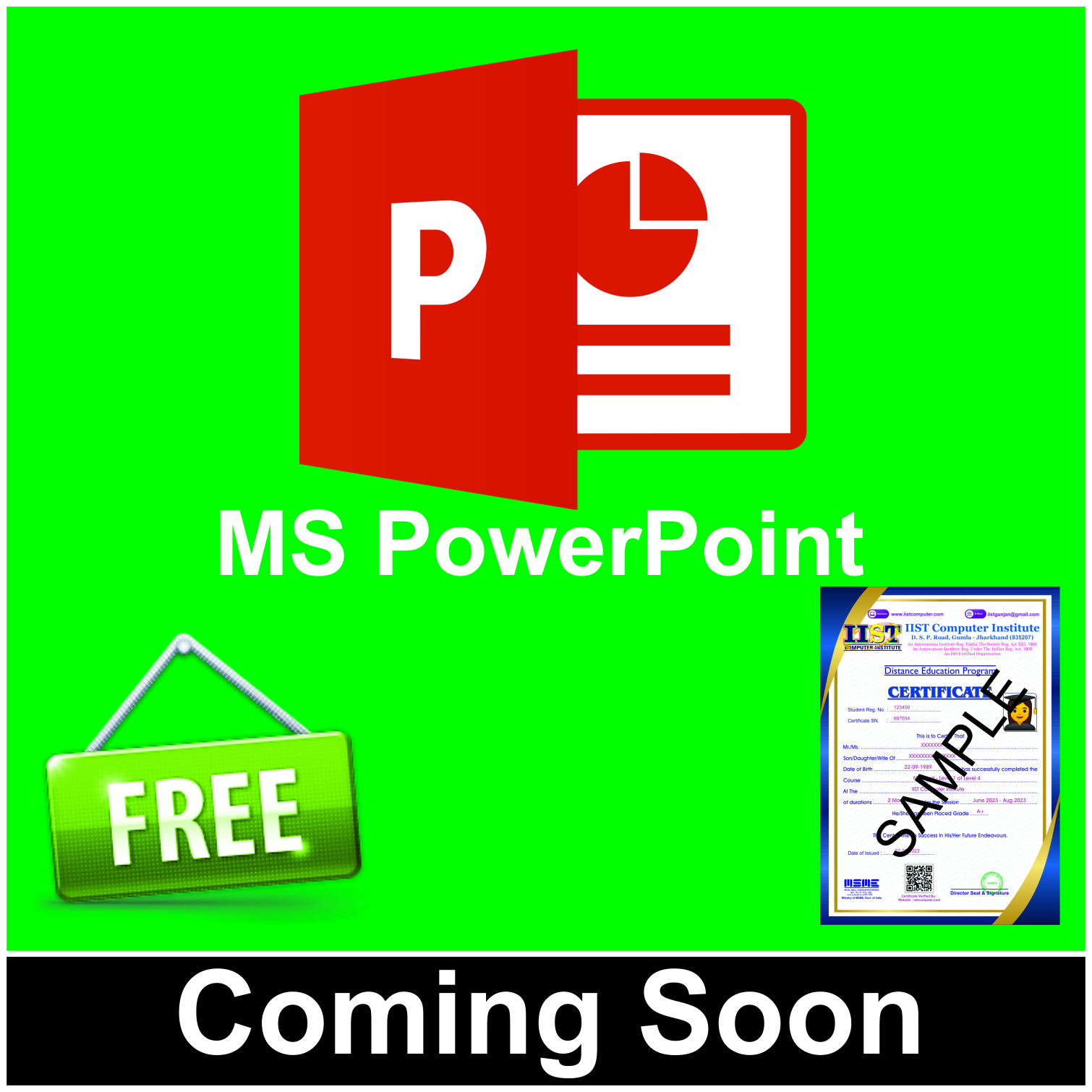 Welcome to IIST Computer Institute.